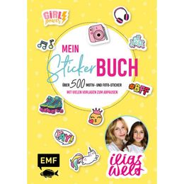 Ilias Welt - Mein Stickerbuch: Über 500 Motiv- und Foto-Sticker für Fans von Ilia und Arwen - Ilias Welt, Kartoniert (TB)