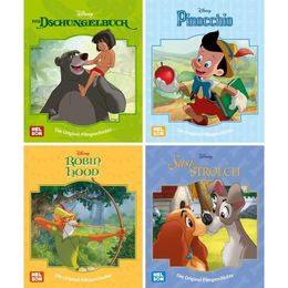 Nelson Mini-Bücher / Nelson Mini-Bücher: Disney Filmklassiker 13-16, Box