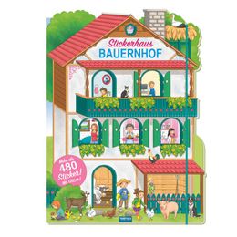 Trötsch Trötsch Stickerbuch Stickerhaus Bauernhof, Kartoniert (TB)