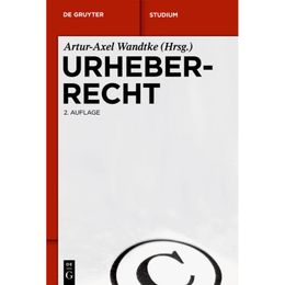 De Gruyter Studium / Urheberrecht, Kartoniert (TB)