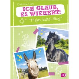 cbj Sommer, Sonne, schwarzer Hengst / Majas Sattel-Blog Bd.2 - Christiane Gohl, Gebunden