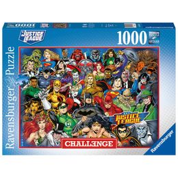RAVENSBURGER VERLAG Ravensburger Puzzle 16884 - DC Comics Challenge - 1000 Teile Puzzle für Erwachsene und Kinder ab 14 Jahren