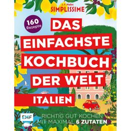 Simplissime - Das Einfachste Kochbuch der Welt: Italienische Küche - Jean-Francois Mallet, Gebunden