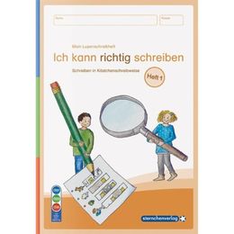 Mein Lupenschreibheft 1 - Ich kann richtig schreiben - Ausgabe mit Artikelkennzeichnung (DaZ) - sternchenverlag GmbH, Katrin Langhans, Kartoniert (TB)