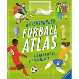 RAVENSBURGER VERLAG Ravensburger Fußballatlas - Eduard Altarriba, Gebunden