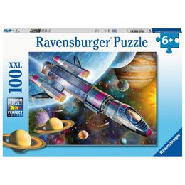 RAVENSBURGER VERLAG Ravensburger Kinderpuzzle - 12939 Mission im Weltall - Weltraum-Puzzle für Kinder ab 6 Jahren, mit 100 Teilen im XXL-Format