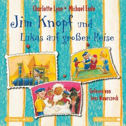 Silberfisch Jim Knopf und Lukas auf großer Reise,1 Audio-CD - Michael Ende, Charlotte Lyne (Hörbuch)