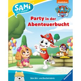 RAVENSBURGER VERLAG Paw Patrol - Party in der Abenteuerbucht / SAMi Bd.1, Gebunden