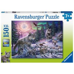 RAVENSBURGER VERLAG Ravensburger Kinderpuzzle - 12908 Nordwölfe - Wolf-Puzzle für Kinder ab 7 Jahren, mit 150 Teilen im XXL-Format