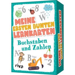 Riva Meine ersten bunten Lernkarten - Buchstaben und Zahlen