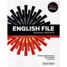 OUP Oxford English File / English File: Elementary: Student's Book/Workbook MultiPack B, Kartoniert (TB)