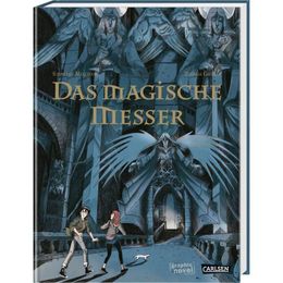 Das magische Messer / Der goldene Kompass Bd.2 - Philip Pullman, Stéphane Melchior-Durand, Kartoniert (TB)