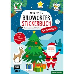 Mein erstes Bildwörter-Stickerbuch / Mein erstes Bildwörter-Stickerbuch - Weihnachten, Kartoniert (TB)