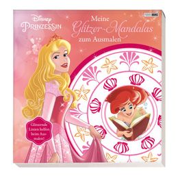 Disney Prinzessin: Meine Glitzer-Mandalas zum Ausmalen - Panini, Kartoniert (TB)