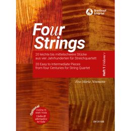 Breitkopf & Härtel Fo(u)r Strings Heft 1 - Eva-Maria Neumann, Kartoniert (TB)