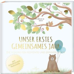Babyalbum - UNSER ERSTES GEMEINSAMES JAHR (blau) - Pia Loewe, Gebunden
