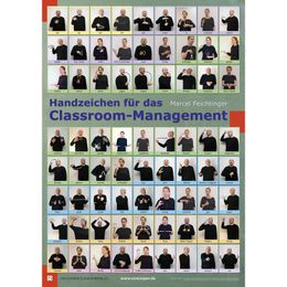 Handzeichen für das Classroom-Management (Posterset), m. 1 Buch, 3 Teile