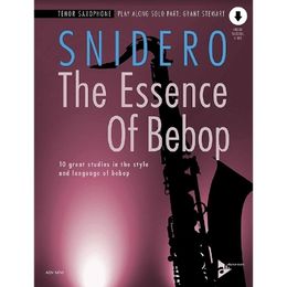 The Essence Of Bebop Tenor Saxophone, Taschenbuch