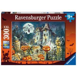 RAVENSBURGER VERLAG Ravensburger Kinderpuzzle - 13264 Das Halloweenhaus - Halloween-Puzzle für Kinder ab 9 Jahren, mit 300 Teilen im XXL-Format