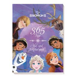 Disney Die Eiskönigin 2: 365 Tage Mal- und Rätselspaß - Panini, Kartoniert (TB)