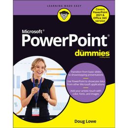 PowerPoint For Dummies, Office 2021 Edition - Doug Lowe, Kartoniert (TB)