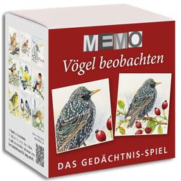 Memo-Spiel - Vögel beobachten