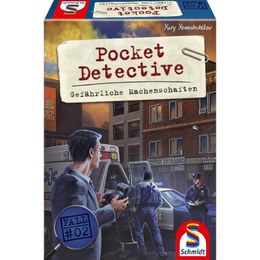 Schmidt Spiele Pocket Detective, Gefährliche Machenschaften (Spiel)