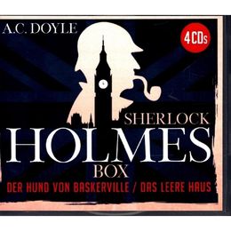 ZYX Music Die Sherlock Holmes Box,4 Audio-CD - A. C. Doyle (Hörbuch)