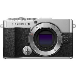 Olympus Systemkamera "E‑P7" Fotokameras silberfarben Systemkameras