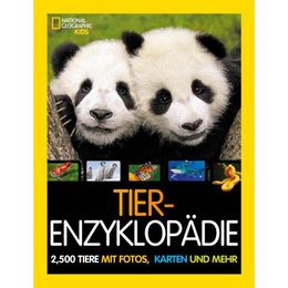Tier-Enzyklopädie: 2.500 Tiere mit Fotos, Karten und mehr - Lucy Spelman, Gebunden