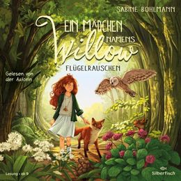 Silberfisch Ein Mädchen namens Willow - 3 - Flügelrauschen - Sabine Bohlmann (Hörbuch)