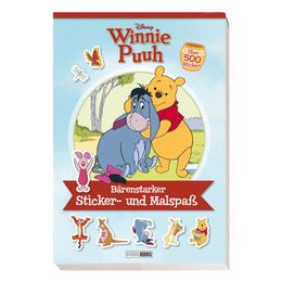 Disney Winnie Puuh: Bärenstarker Sticker- und Malspaß - Panini, Kartoniert (TB)