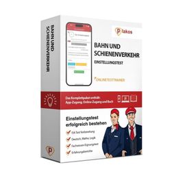 Bahn & Schiene Einstellungstest Vorbereitung, Online-Testtrainer Komplettpaket, Gebunden