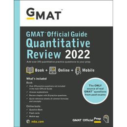 GMAT Official Guide Quantitative Review 2022 - Graduate Management Admission Council (GMAC), Kartoniert (TB)