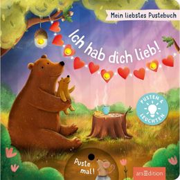 Ars Edition Mein liebstes Pustebuch - Ich hab dich lieb! - Maria Höck, Pappband