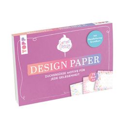 Handlettering Design Paper Block Cotton Candy A5