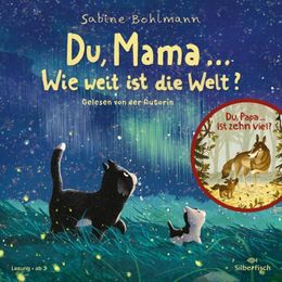 Silberfisch Du, Mama ... Wie weit ist die Welt?, Du, Papa ... Ist zehn viel?,1 Audio-CD - Sabine Bohlmann (Hörbuch)
