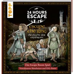 24 HOURS ESCAPE - Das Escape Room Spiel: Escape the Ring. Flucht der Gefährten - Annekatrin Baumann, Taschenbuch