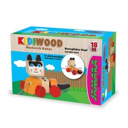 Jamara - Jamara Holzspielzeug Kidiwood Nachzieh Katze