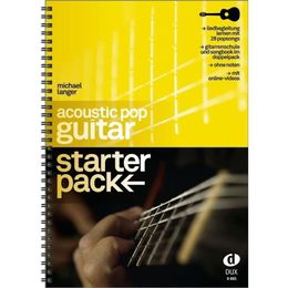 Acoustic Pop Guitar Starter Pack, Kartoniert (TB)