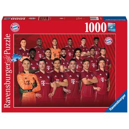 RAVENSBURGER VERLAG Ravensburger Puzzle 16847 - FC Bayern Saison 2021/22 - 1000 Teile Puzzle für Erwachsene und Kinder ab 14 Jahren