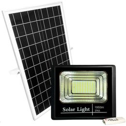 25W Batteriebetriebener LED-Strahler mit Solarpanel IP65