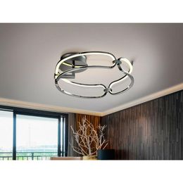 Schuller Lighting - Schuller Colette Moderne stilvolle dimmbare LED-Designer-Einbauleuchte Chrom mit Fernbedienung