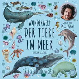 360grad Wunderwelt der Tiere im Meer - Gelesen von Jakob Graf - Chae Strathie (Hörbuch)