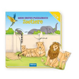 Trötsch Trötsch Pappenbuch Mein erstes Puzzlebuch Zootiere - Trötsch Verlag GmbH & Co. KG, Pappband