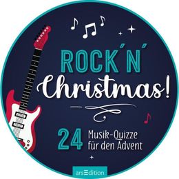 Ars Edition Adventskalender in der Dose. Rock 'n' Christmas! - Michael Schweins, Taschenbuch