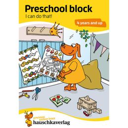 Kindergarten Activity Book from age 4 years - Starting school Activity Book - for kids, boy and girl - Ulrike Maier, Kartoniert (TB)