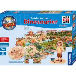 Kosmos WISSENSPUZZLE WAS IST WAS JUNIOR ENTDECKE DIE DINOSAURIER