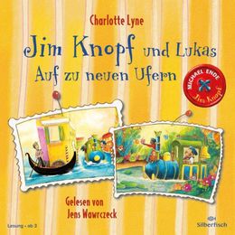 Silberfisch Jim Knopf und Lukas - Auf zu neuen Ufern,1 Audio-CD - Michael Ende, Charlotte Lyne (Hörbuch)