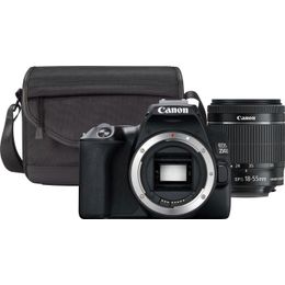 Canon Spiegelreflexkamera "250D + EF-S 18-55mm f/3.5-5.6 III SB130 Kit" Fotokameras schwarz Spiegelreflexkameras